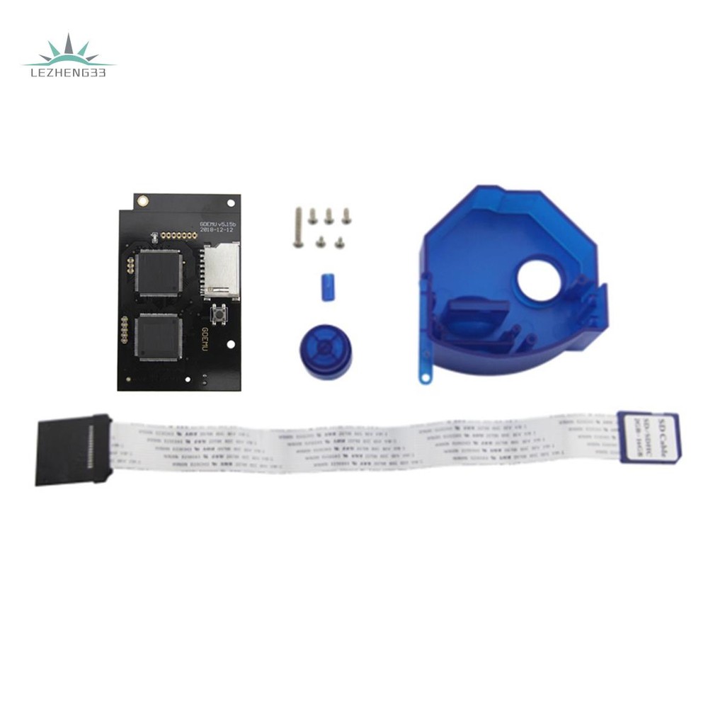 DC V5.15B GDEMU Optical Drive Simulation Board for DreamCast and Colorful Remote SD Card Mount ...