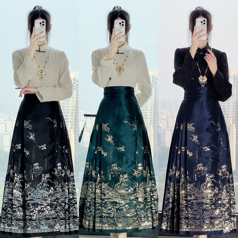 Cao Zhou Xinyue Original Hanfu Female New Chinese Style Daily Ming Made ...