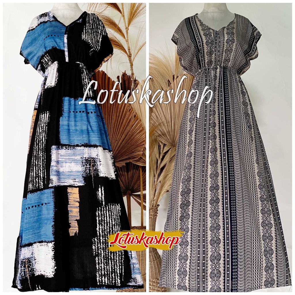 [KL Ready Stock] Manohara Bali Casual Long Daisy Dress Dress Manohara ...