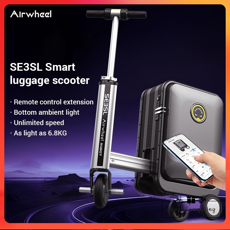 SFE Ready Stock Airwheel SE3S SmartRiding Case Scooter Light Luggage ...