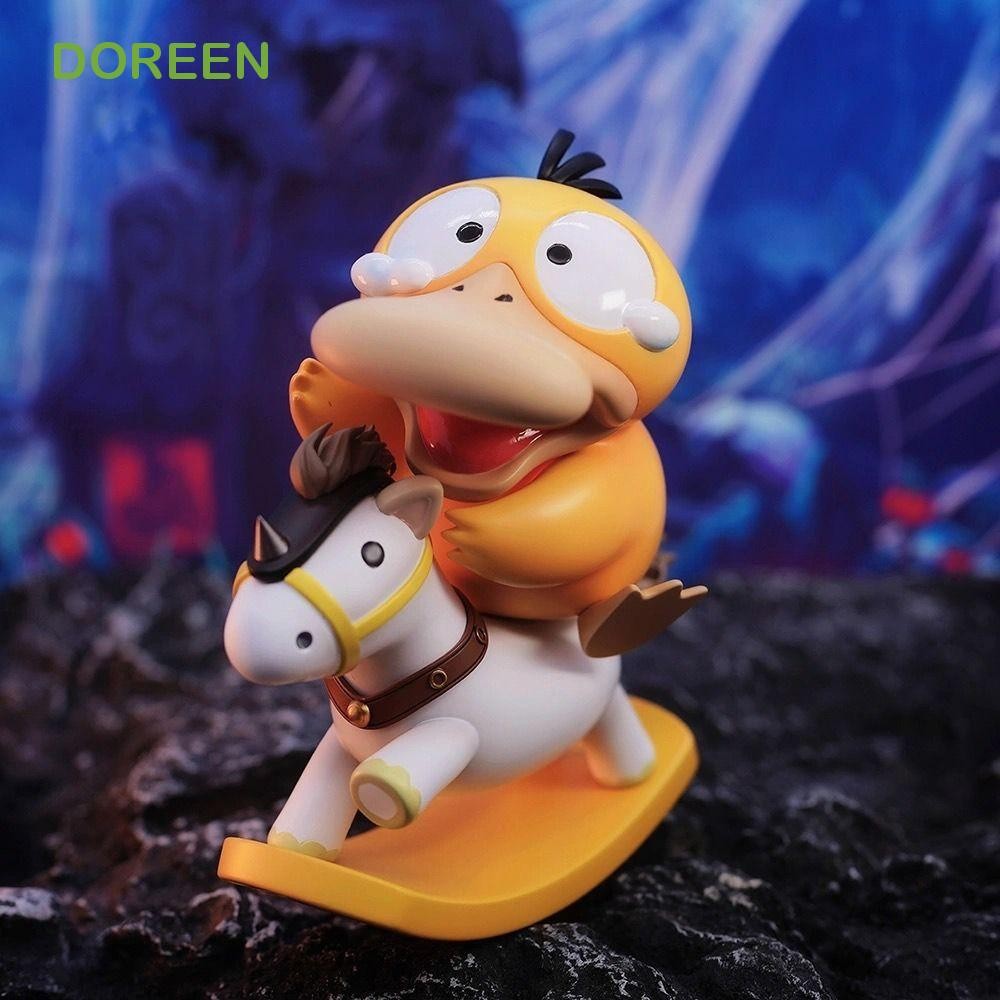 DOREEN Anime Action Figure, Psyduck&Gengar Rocking Marco Pada Duck ...