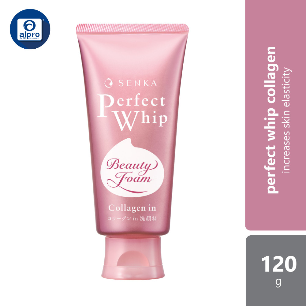 Alpro Sugi Senka Perfect Whip Collagen-In 120g | For Normal To Dry Skin ...