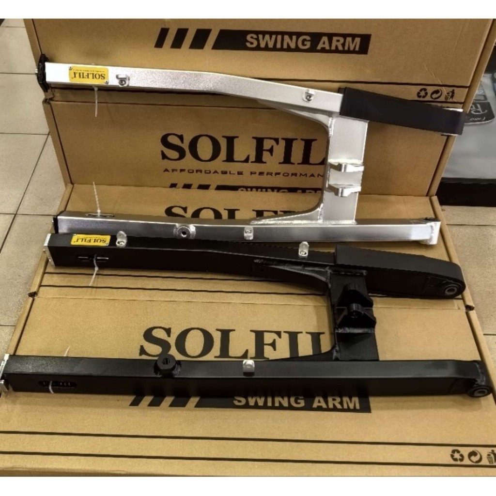 SOLFILI +2 Inch Y15 Y15ZR RS150 RSX ALLOY SWING ARM SET ALLOY CHAIN ...