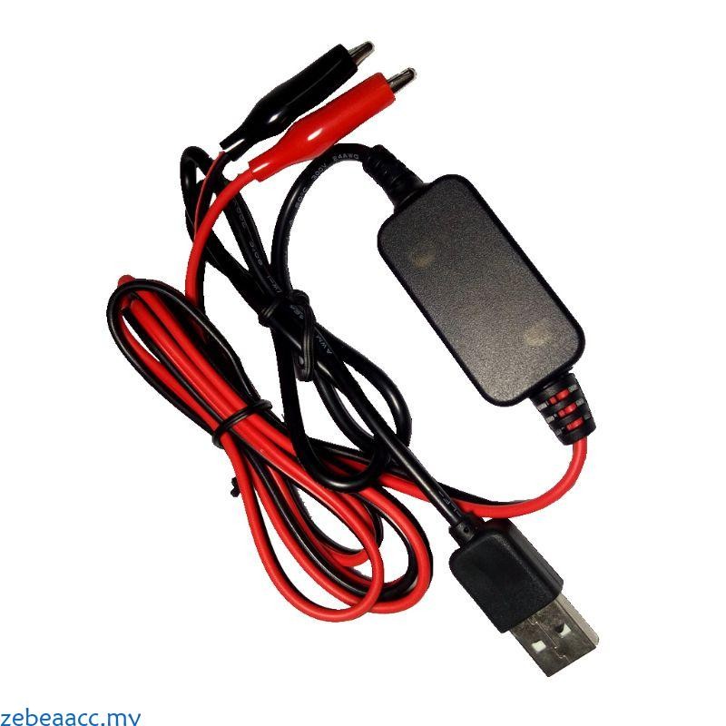 zebeaacc DC 5V to 3V Step-down DC Power Supply Cable for 2x AA AAA ...