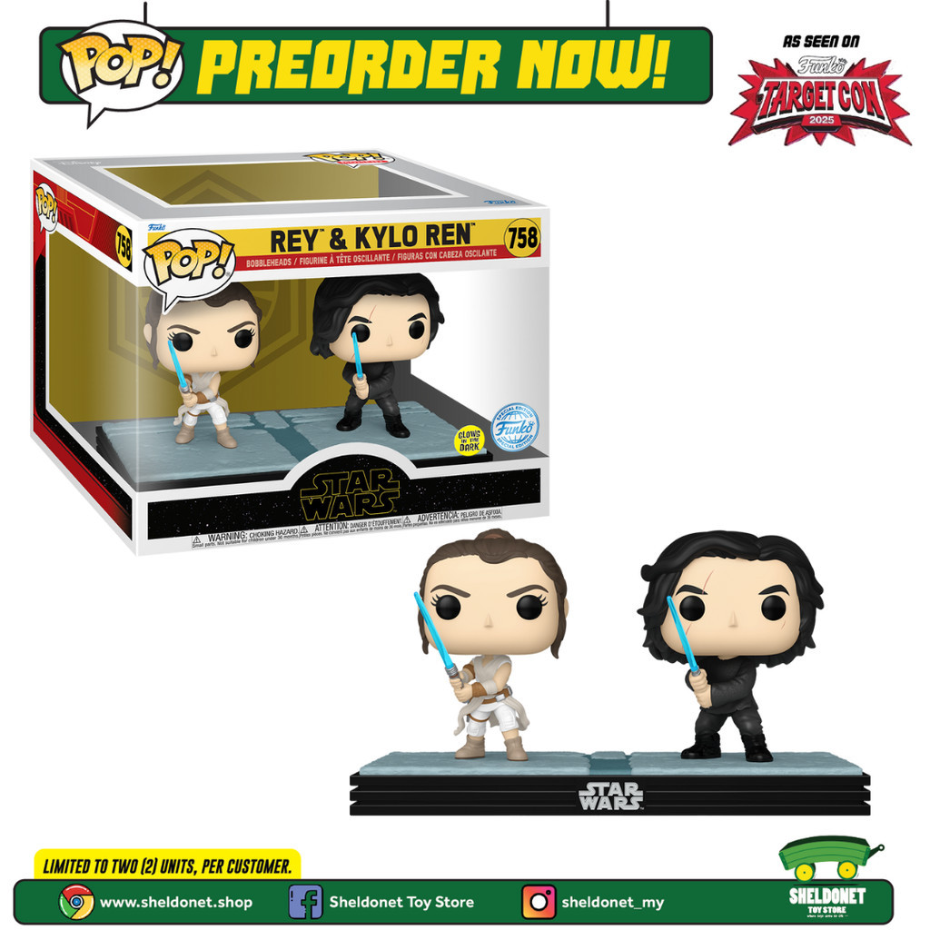 [PREORDER] [As Seen On Target Con 2025] Funko Pop! Movie Moments: Star ...