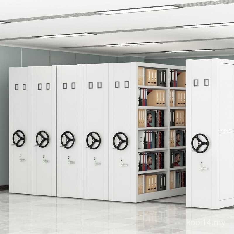 Dense Rack Hand-Cranked Smart Mobile File Cabinet File Cabinet Data ...