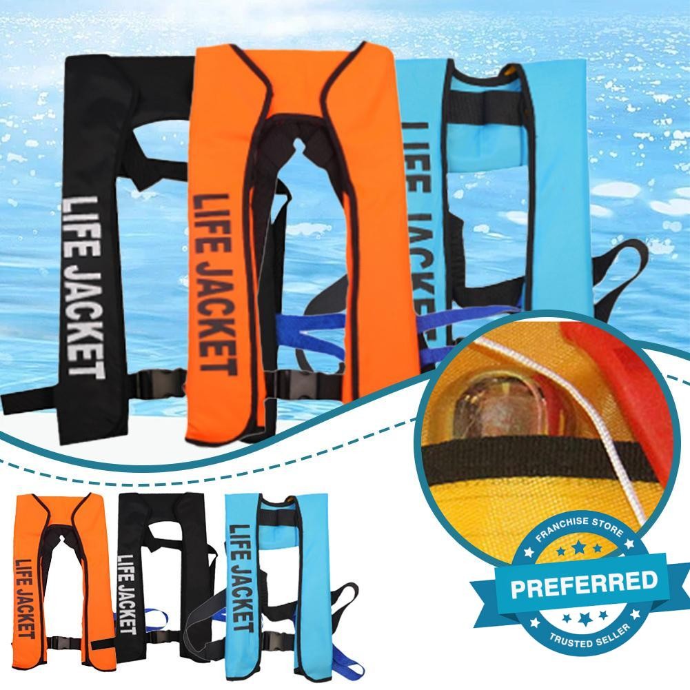 Self-inflating Life Jacket Neckline Inflation Sign Life Jacket 2-second ...
