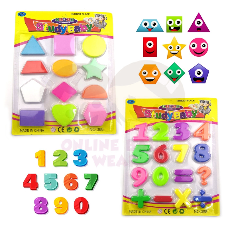 Study Baby Early Learning of Shapes and Numbers Toy / Adventure ...