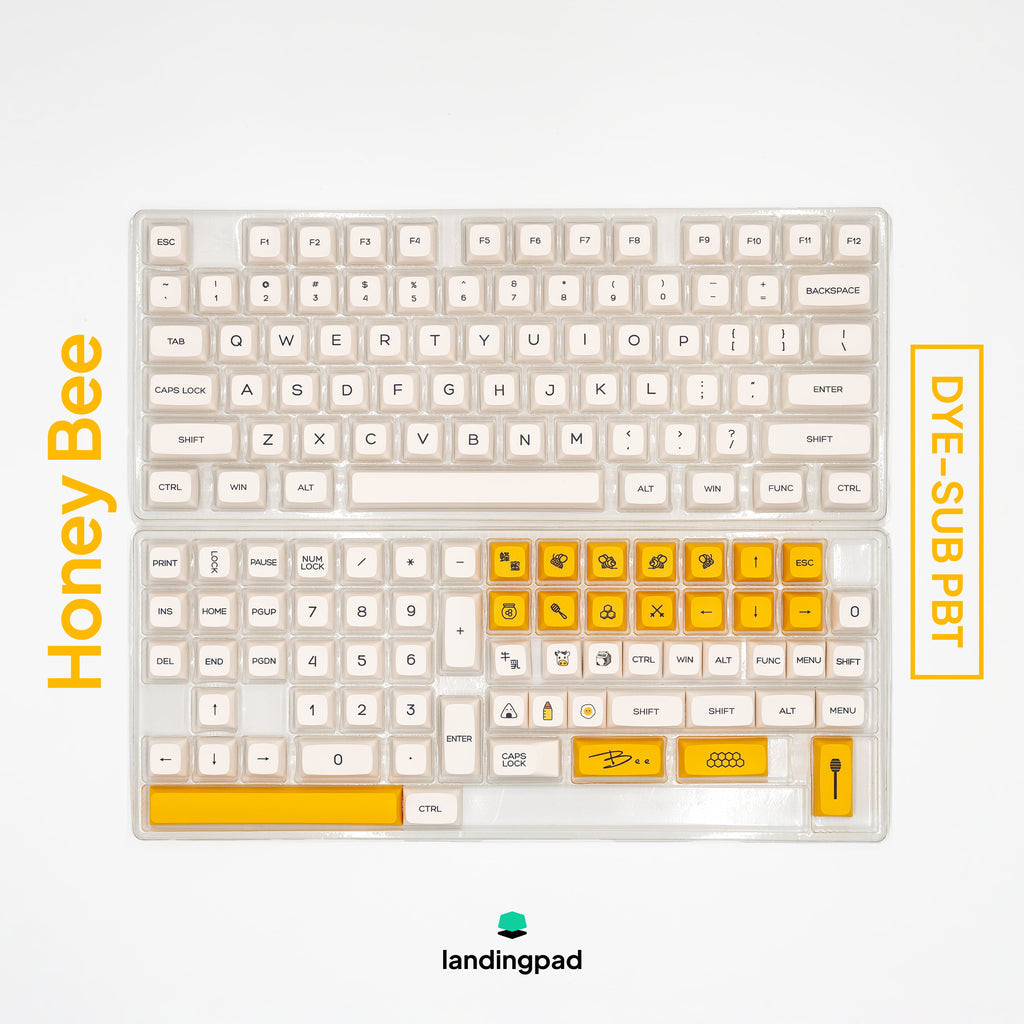 [ ️ LandingPad] PBT Honey Bee / Honey Milk Japanese Hiragana XDA ...