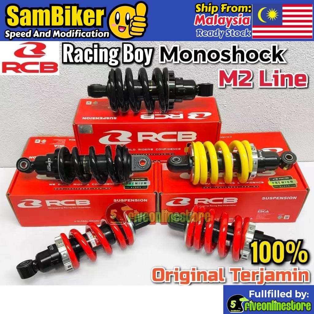 Monoshock RCB M2 Line Premium LC135 Y15ZR Y16 RS150 RSX SYM VF3i 100% ...