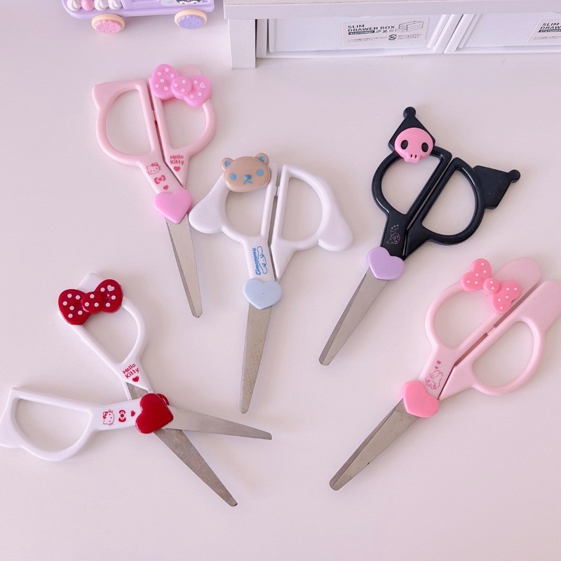 Sanrio Anime Cinnamoroll Pochacco Scissors Multifunction Scissors Paper ...