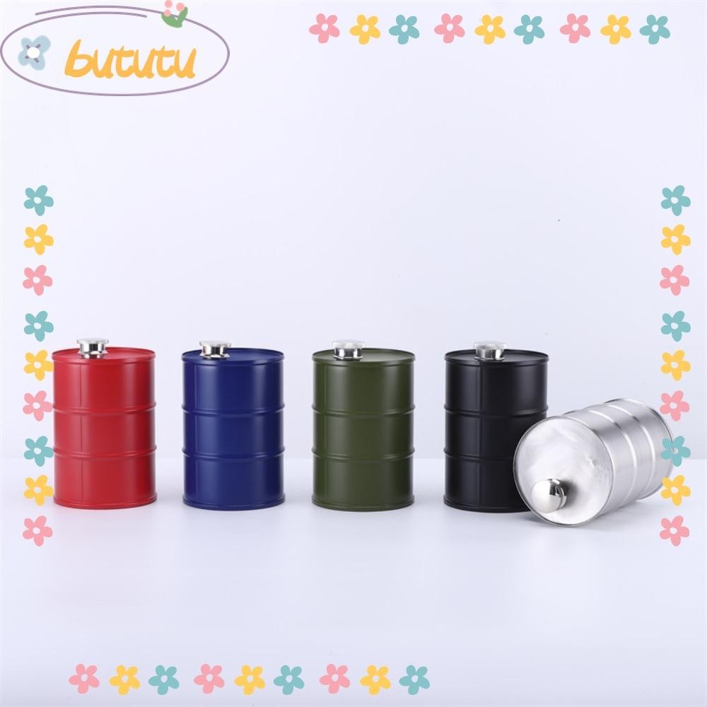 BUTUTU 25oz Wine Pot Vodka Oil Barrel 304 Stainless Steel Jug Portable ...