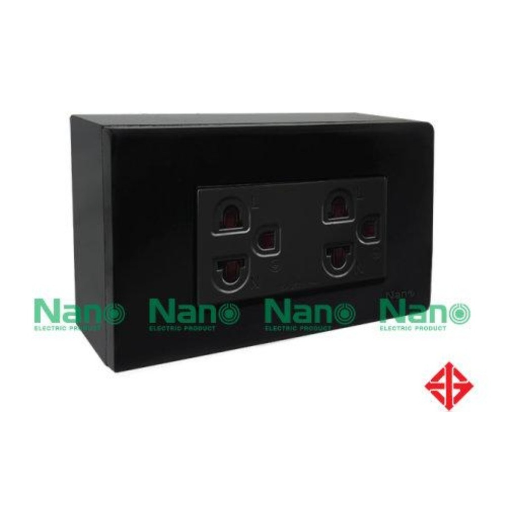 Nano Cap Set 3 Channels 1 Double Ground Plug And Float Block Black Cs55 ...