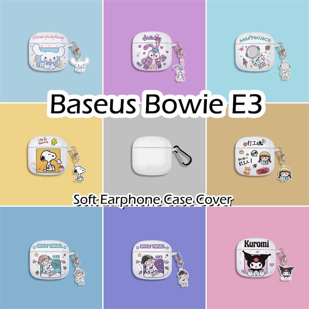 READY STOCK! For Baseus Bowie E3 Case Cute Cartoon Pattern Kulomi Soft ...