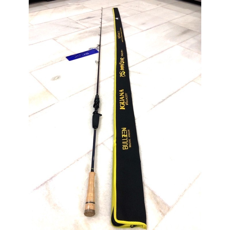 FB BULLZEN IGUANA velocity bc rod solid carbon limited edition OVERHEAD ...
