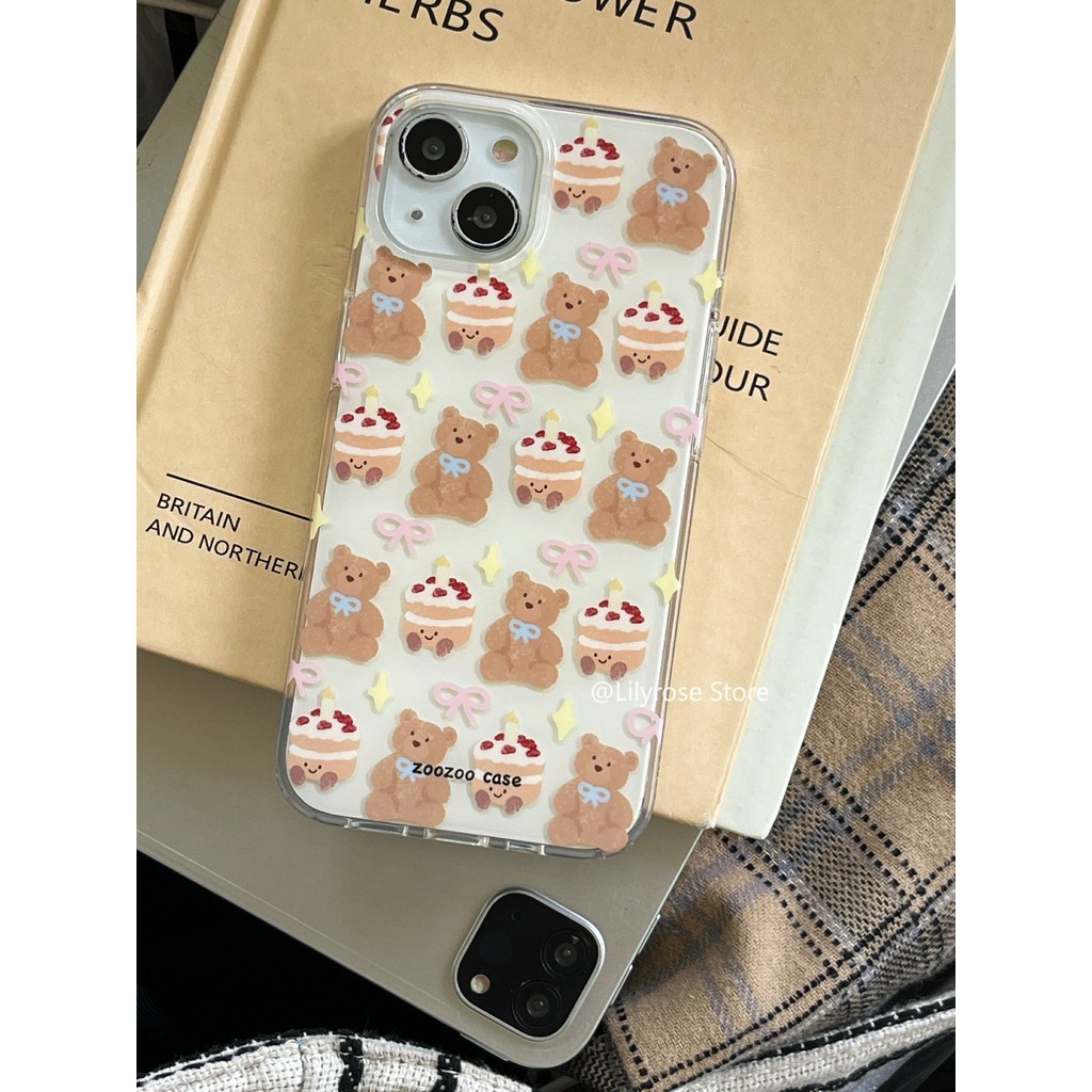 Cute Cartoon Cake Phone Case for iPhone Apple 15 Pro Max Phone Case ...