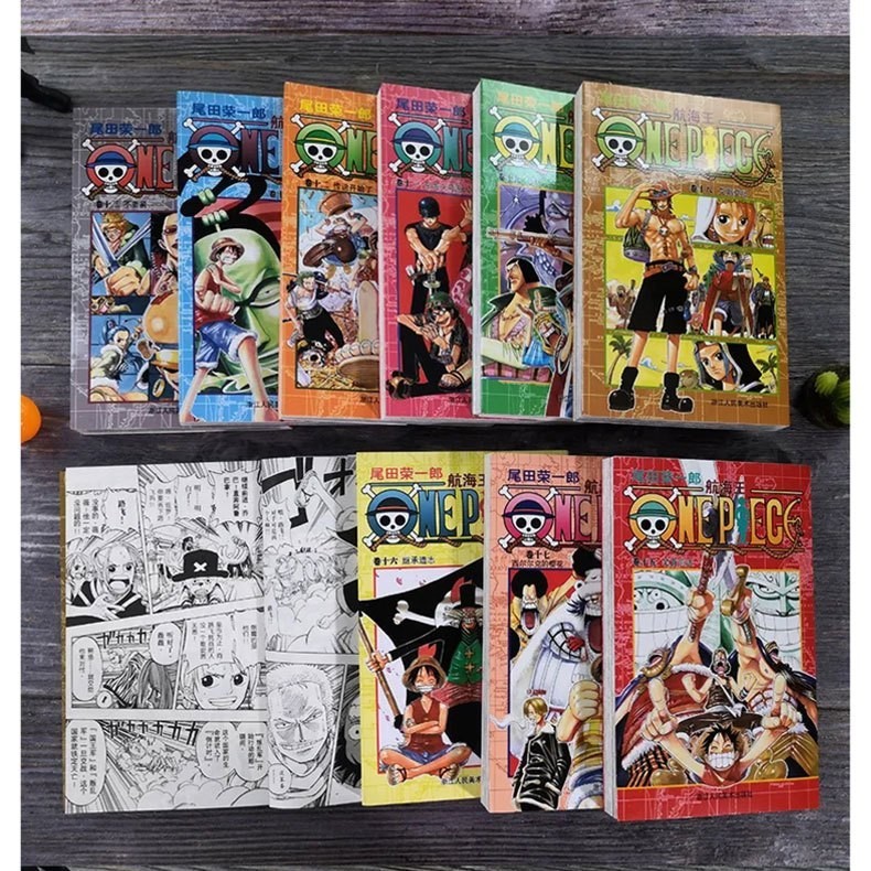 Genuine One Piece 101 Volumes Single Line Book Eiiichiro OP Comics ...