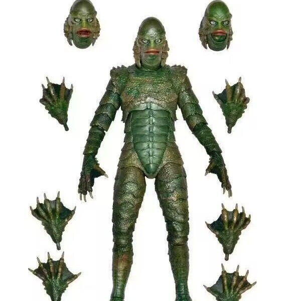 Neca 04822 Universal Monster Black Lagoon Creature Fishman 23.3cm Hands ...