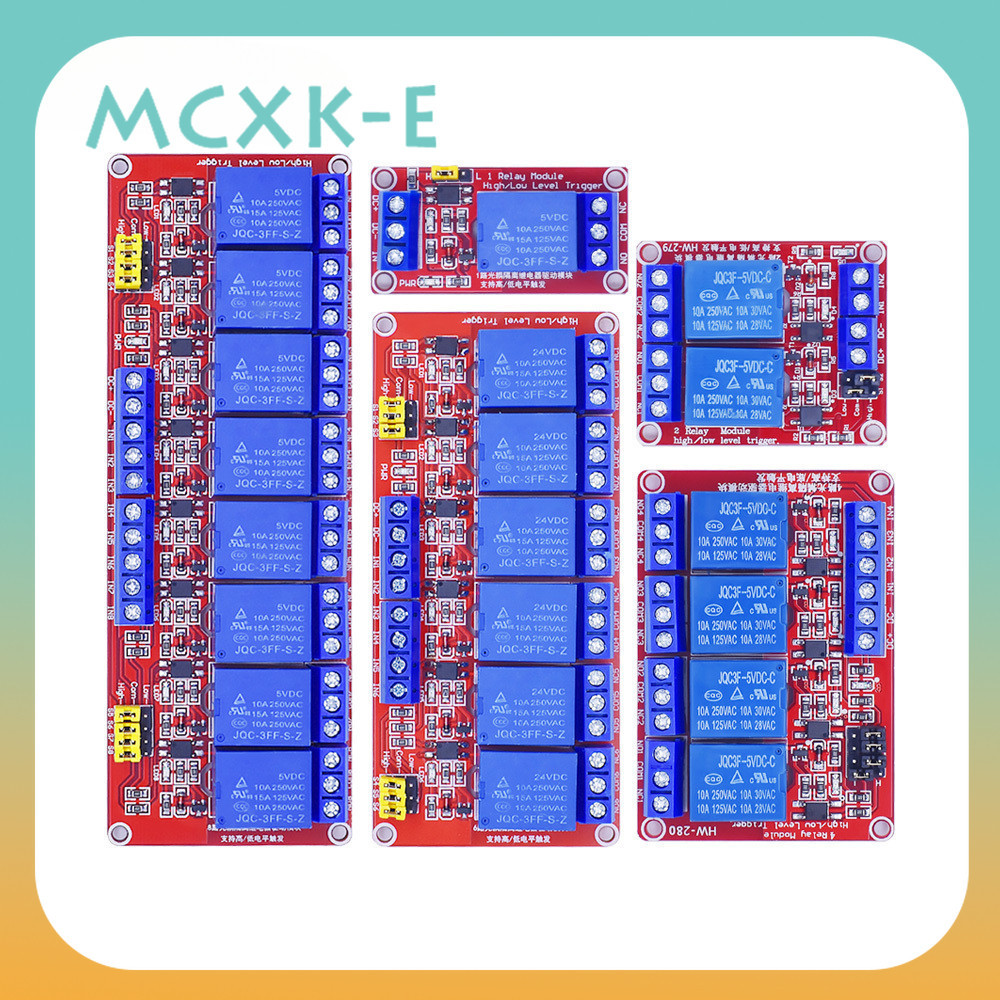 12V 1 2 4 8 Ways Channels Opto isolator Isolated Optocoupler Trigger ...