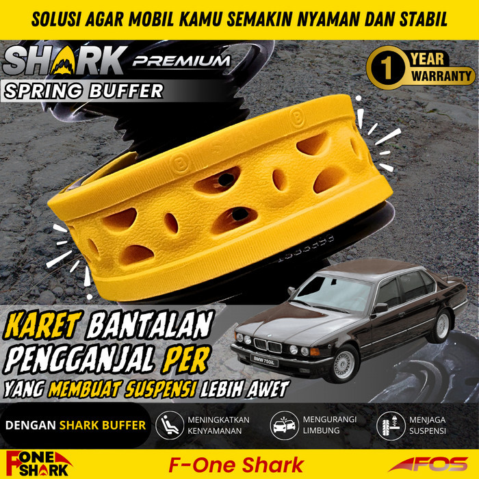 Shark Spring Buffer / Premium Active Stabilizer / Rubber Damper Comfort Car Spring Retainer BMW ...