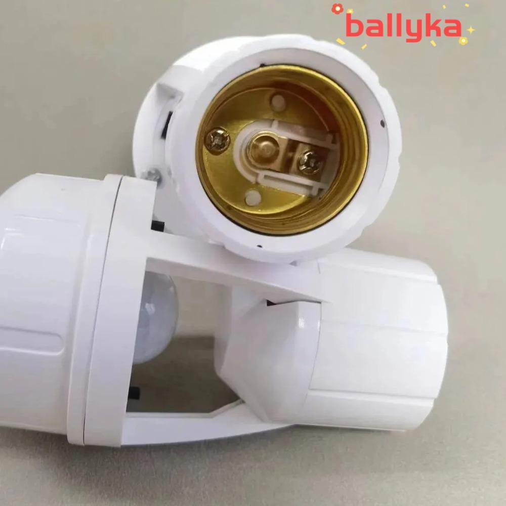 BALLYKA LED Bulb Base, Motion Sensor E27 Plug Sensor Light Socket ...