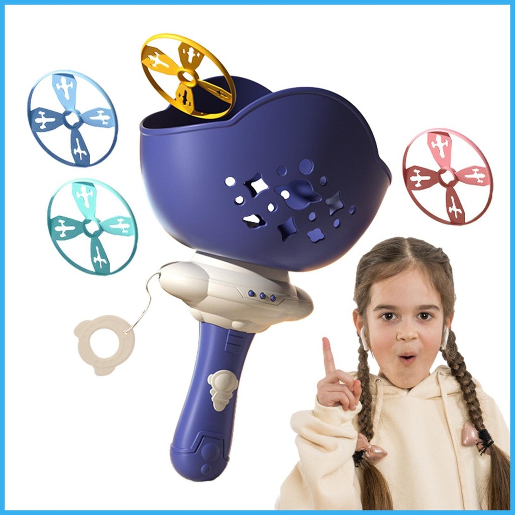 Flying Helicopter Toy Spinner Toy Pull String Helicopter Toy Flying ...