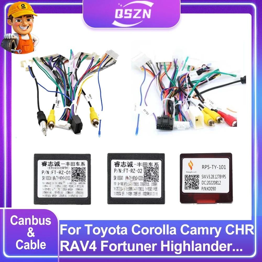 CANBus Box for Toyota Highlander, Camry, RAV4, Corolla, CHR, Sienna, Land Cruiser, Fortuner ...