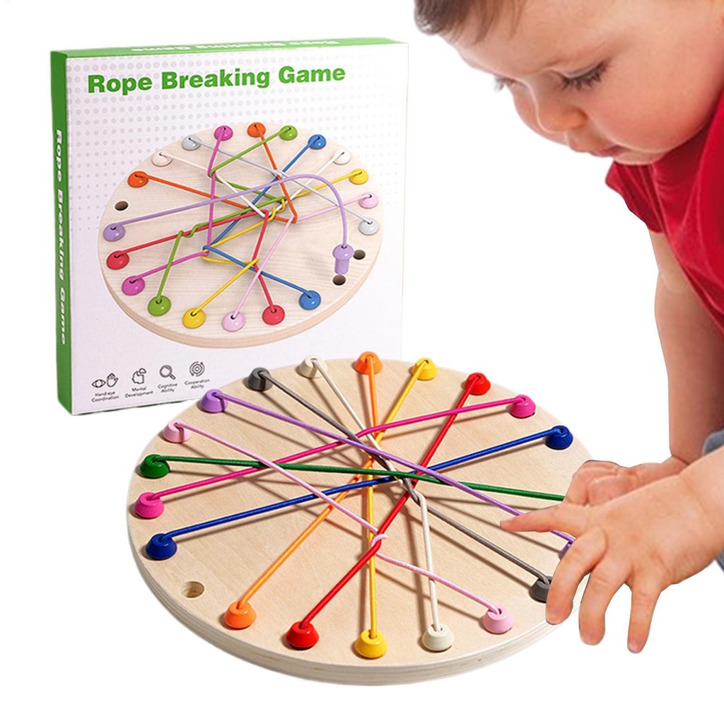 Rope Knots Challenge Game Parent-child Interaction Twisted Rope ...