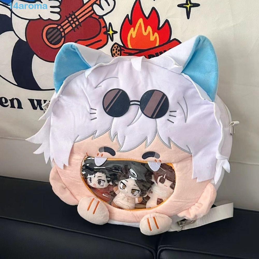AROMA Jujutsu Kaisen Bag, Japanese Anime Kawaii Satoru Gojo Itabag ...