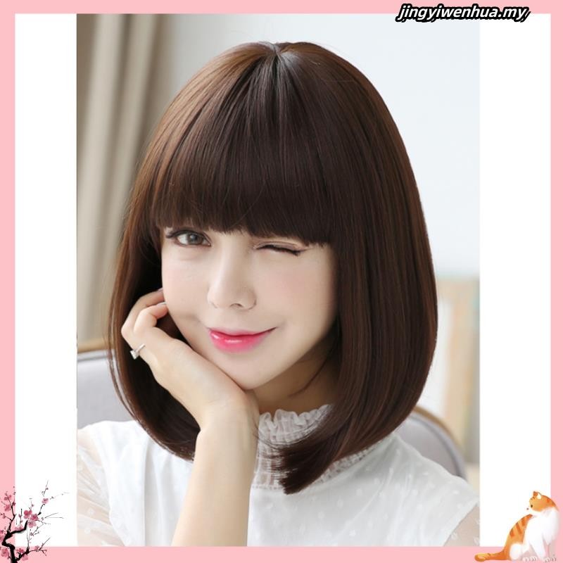 新品Rambut Palsu Perempuan/Rambut Palsu{小孩子假发}Children's Wig Head Cute ...
