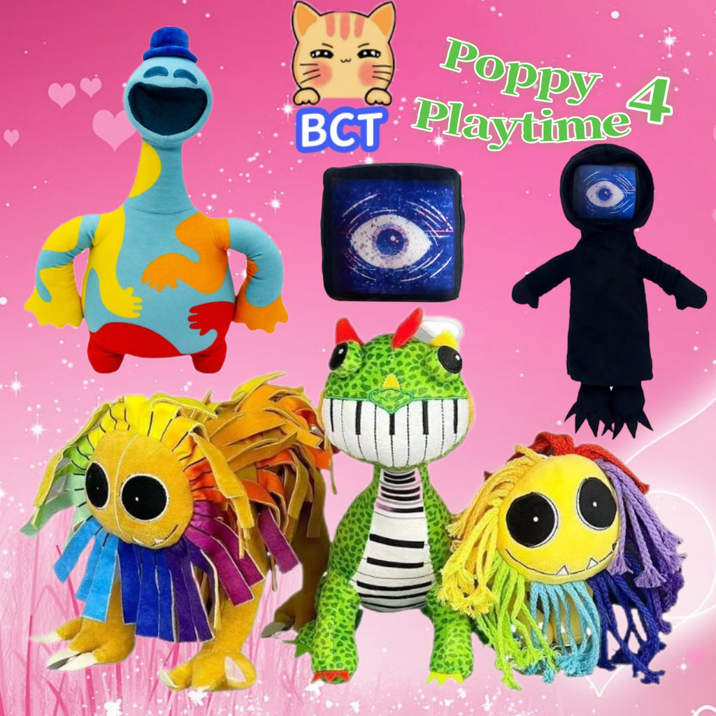 BCT Poppy Playtime 4 New Poppy Playtime Game Character Plush Doll Scary ...