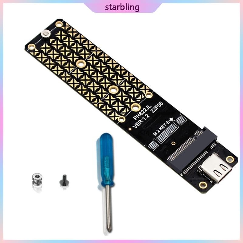 Star M 2 B Key SSDs To USB 3 2 Adapter Card JMS580 Risers Card TYPE C ...