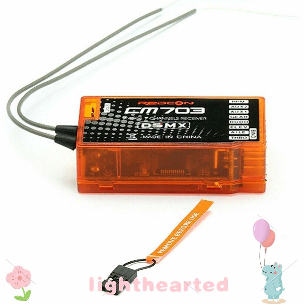 LIGHTHEARTED PPM Output Receiver, 7 Channel Orange CM703 Receiver ...