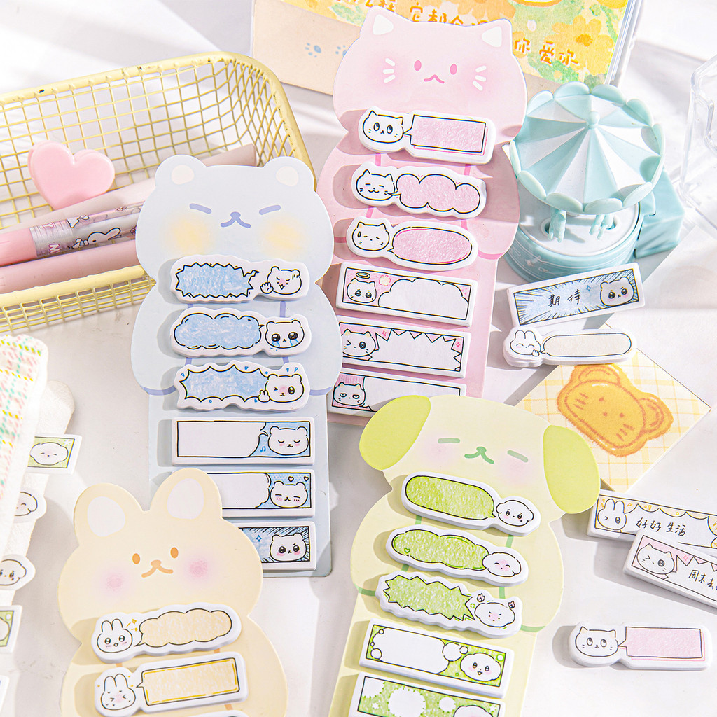 Cdaily|180 Sheets In Index Sticky Notes Cute Chat Room Sticky Notes ...