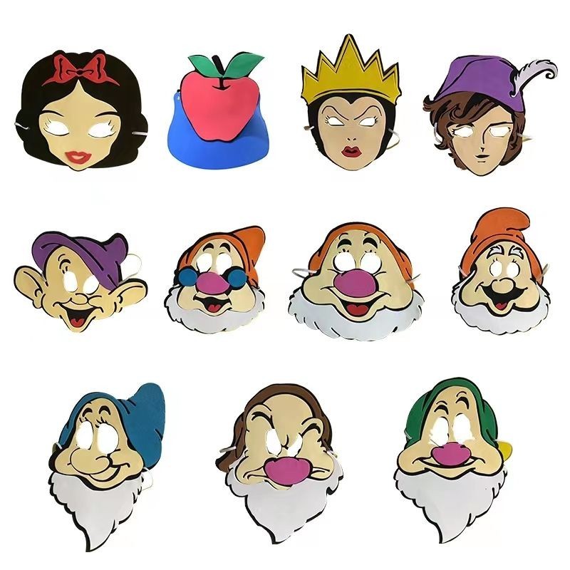 Snow White Mask Princess Prince20240122 | Shopee Malaysia