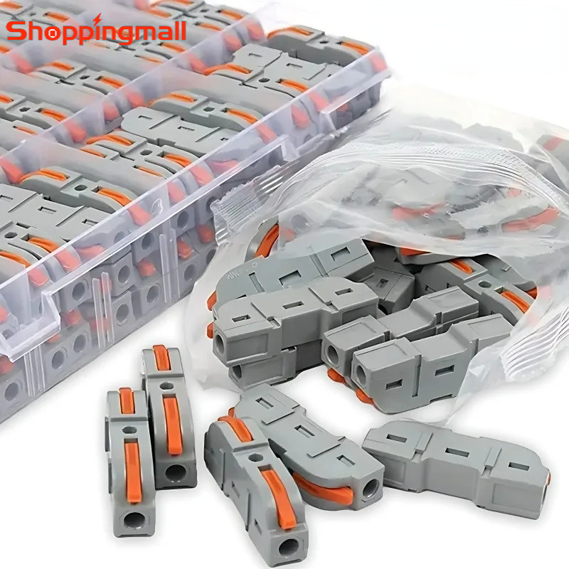Quick Splicing Cable Terminal Block Push-in Home Wire Connectors ...