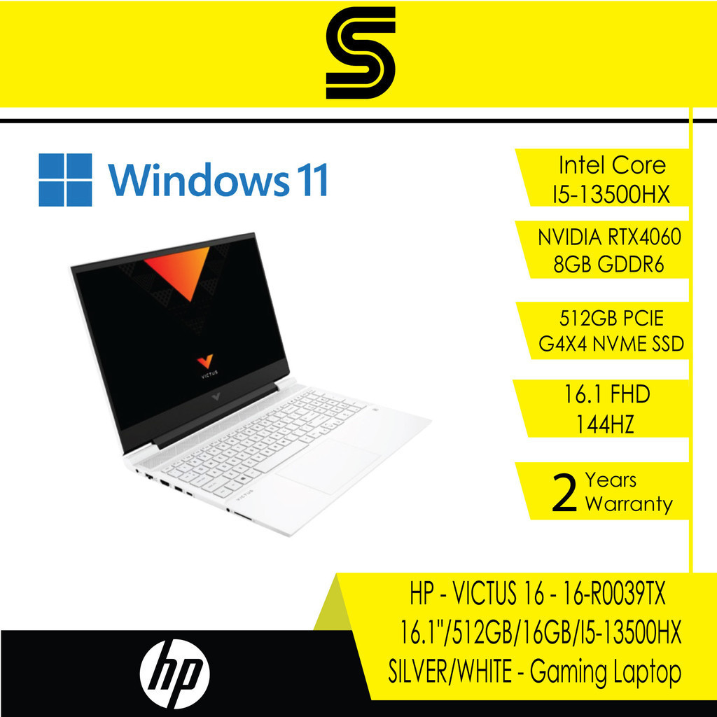 HP VICTUS 16 R0040TX/R0039TX - Gaming Laptop (16.1"/I5-13500HX/16GB ...