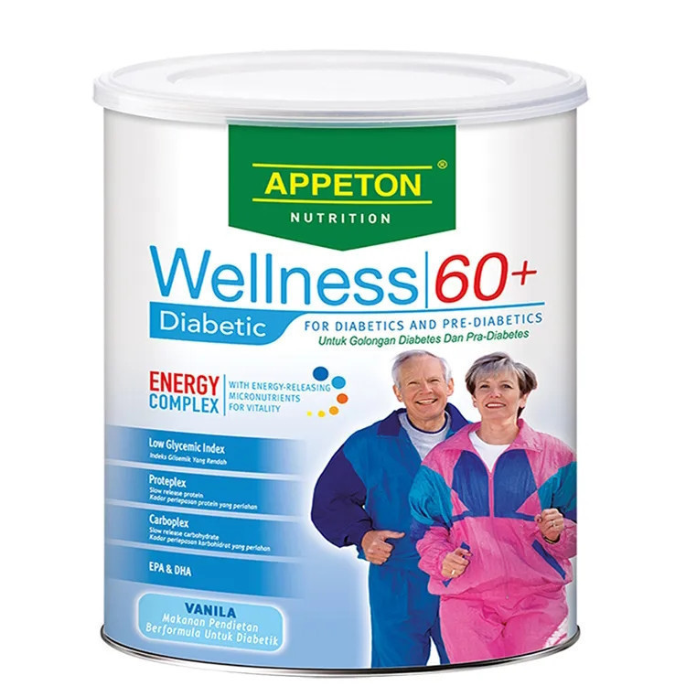 Appeton Nutrition Wellness 60+ 900g (Original / Diabetic) - for seniors ...