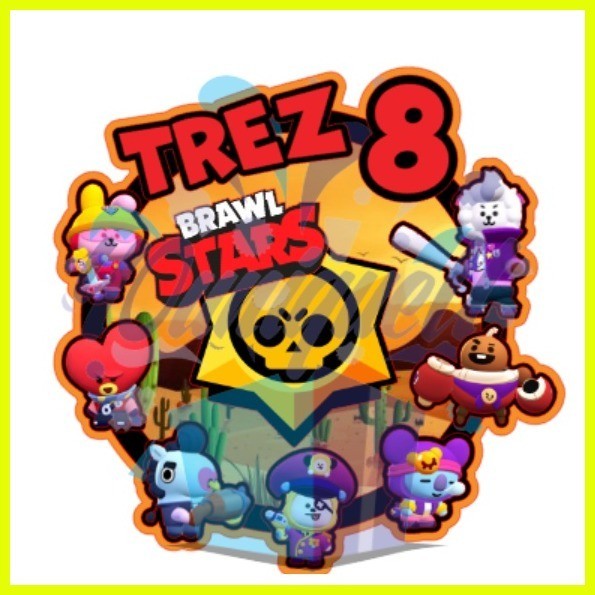 , BT21 x Braw Stars Cake Topper (Layered/3D) | Shopee Malaysia