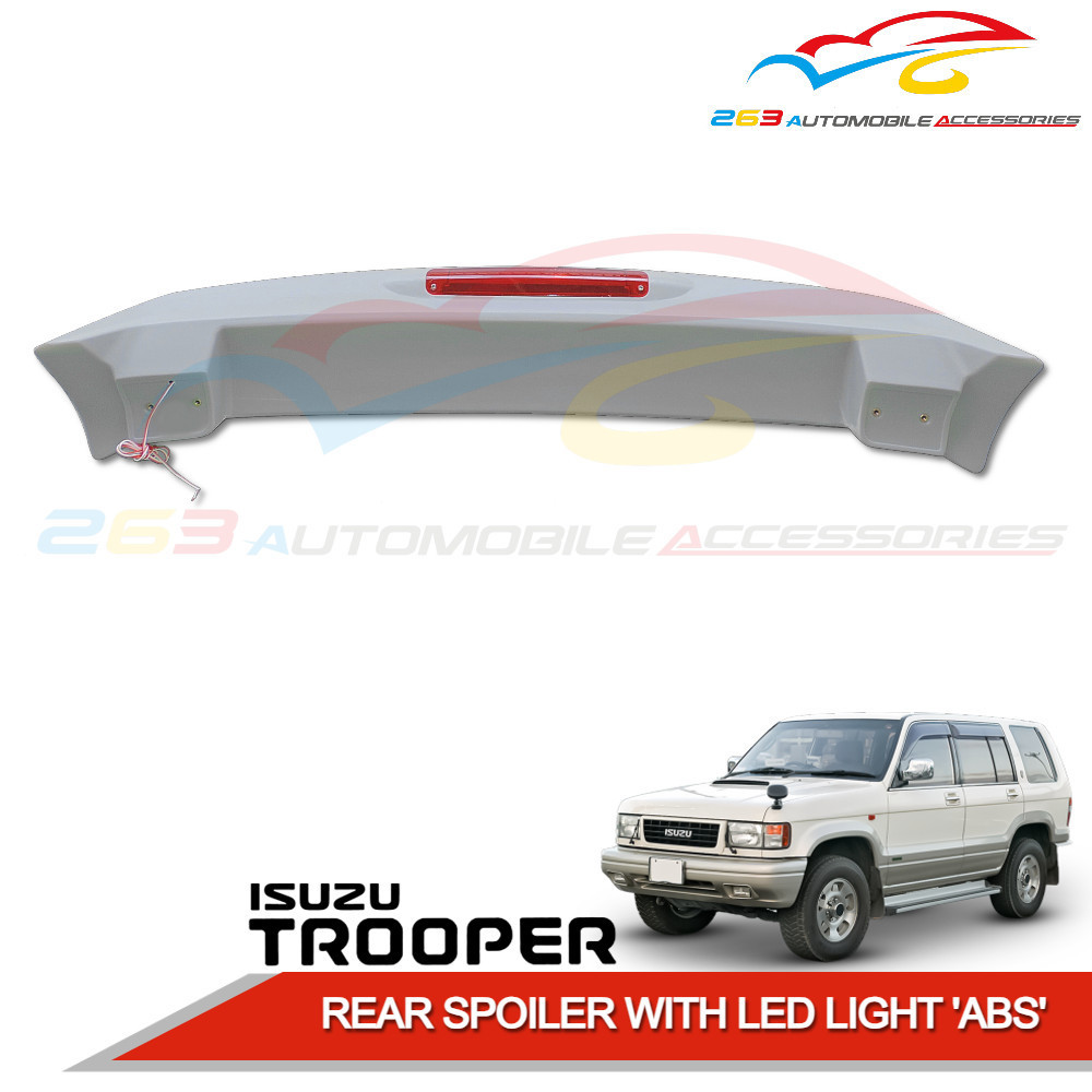 ISUZU BIGHORN REAR SPOILER WITH LED LIGHT 'ABS' (NO COLOUR) | Shopee ...
