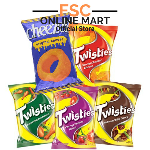 [KPL] Twisties/Cheezels Corn Snack's (Big Pack) 140gm | Shopee Malaysia