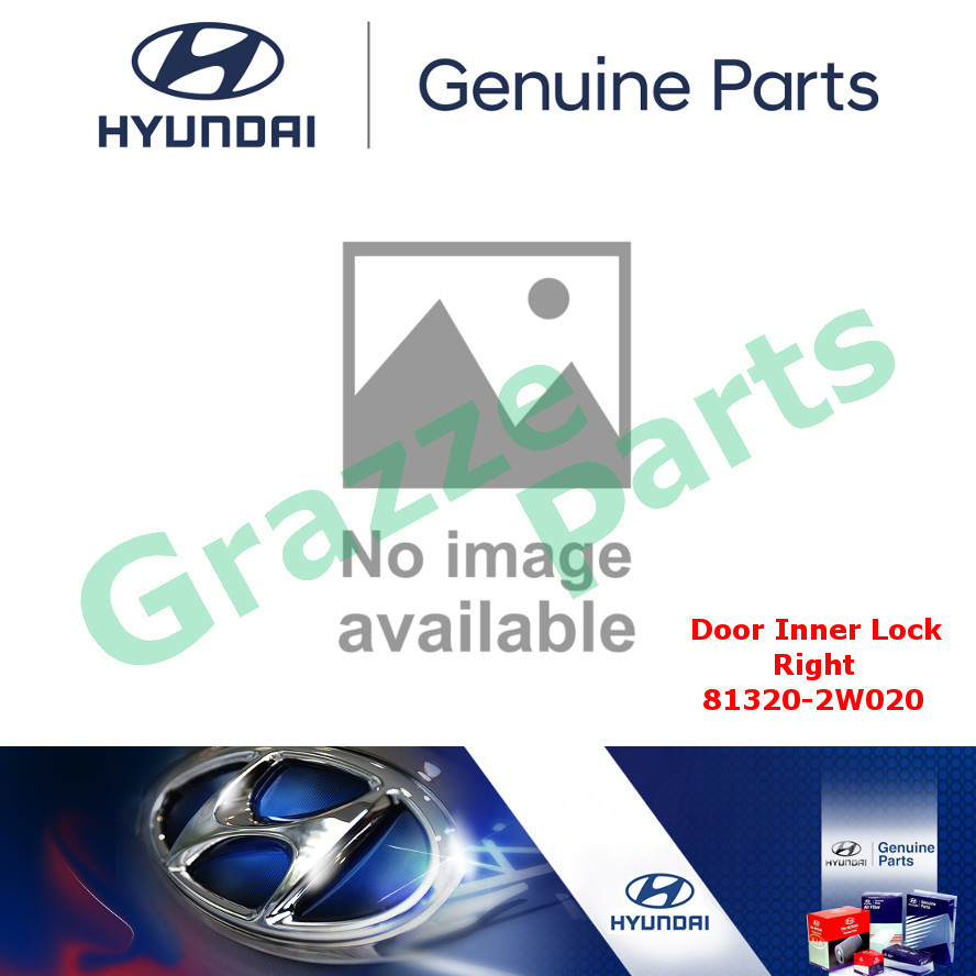(1pc) Hyundai Original Front Door Inner Lock / Door Latch With Actuator ...