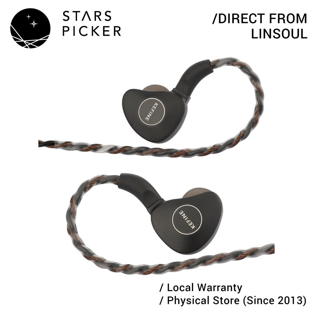 Kefine KLANAR 14.5mm Planar Driver IEM Earphone (PET Composite ...