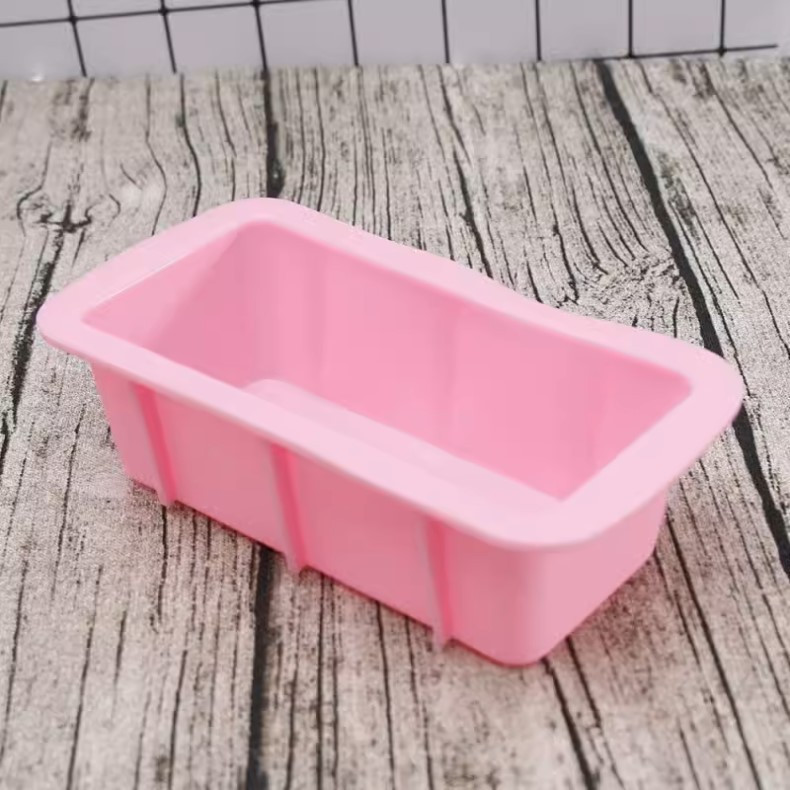Bread Small Rectangle Loaf Silicone Mold Soap Jelly Cake Mould ...