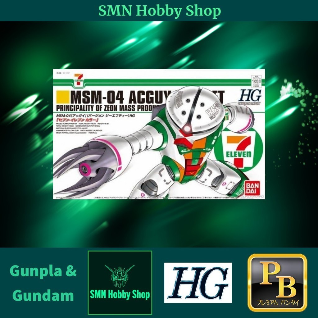 HG 1/144 MSM-04 Acguy Ver GFT 7-Eleven Limited Gunpla Gundam Toys ...