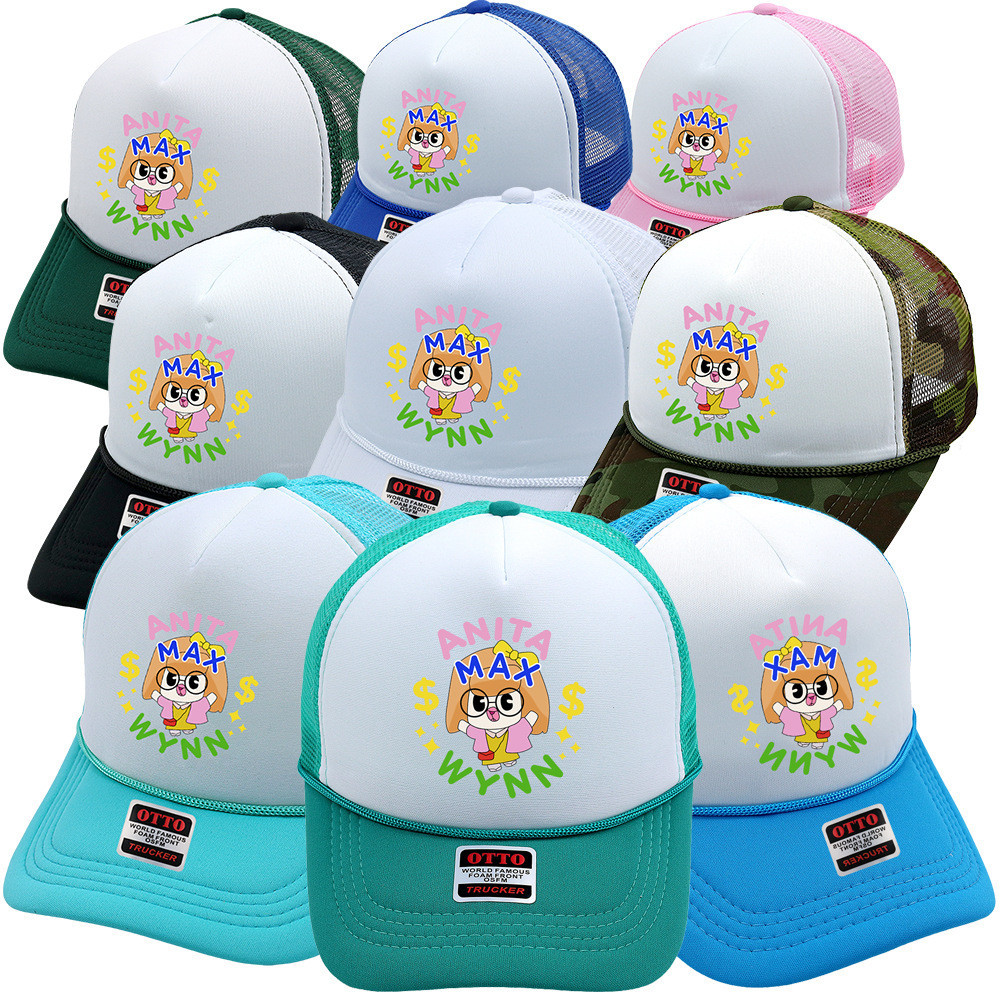 ANITA MAX WYNN baseball cap Star style truck hat Printed cartoon sun ...