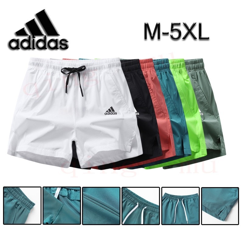 Triple Pants for Adidas Men, Ice Silk Quick Drying Running Shorts, High ...