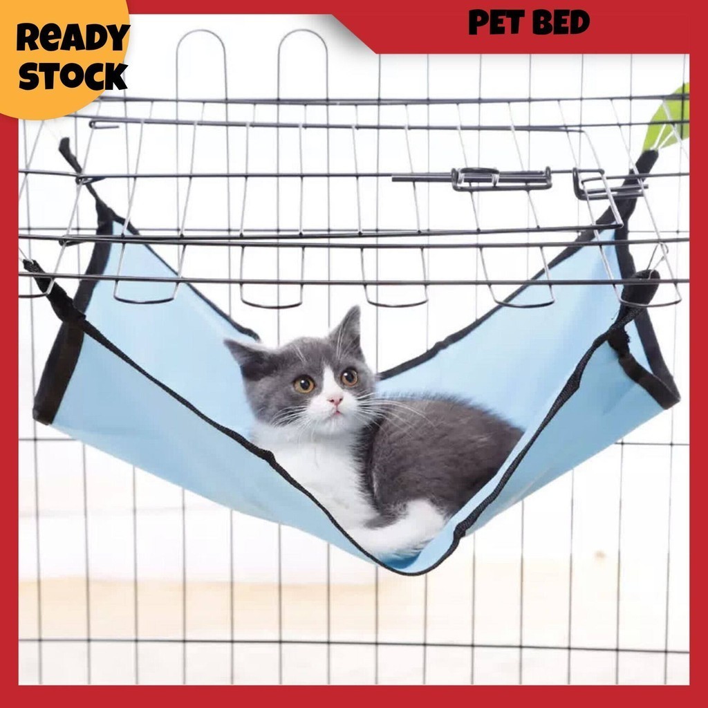 Oxford Cat Kitten Hammock Sleeping Bed Kucing Tempat Tidur cardboard ...