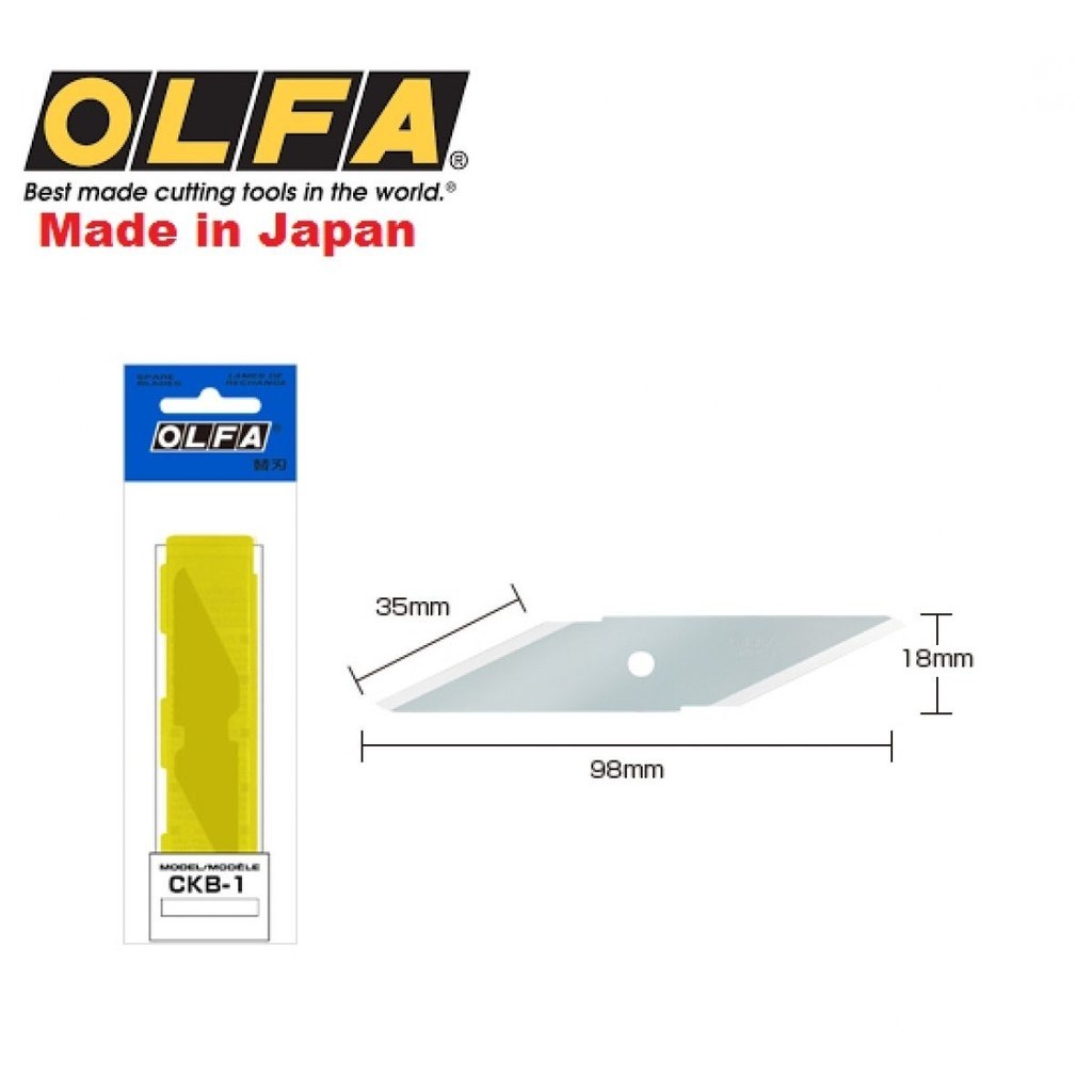 Olfa-CKB-1 Blade CK-1 (2pc) | Shopee Malaysia