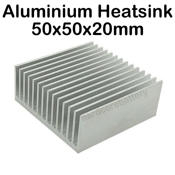Heatsink 50*50*20MM Aluminium Stepper Motor Cooling Cooler Fin Clear ...
